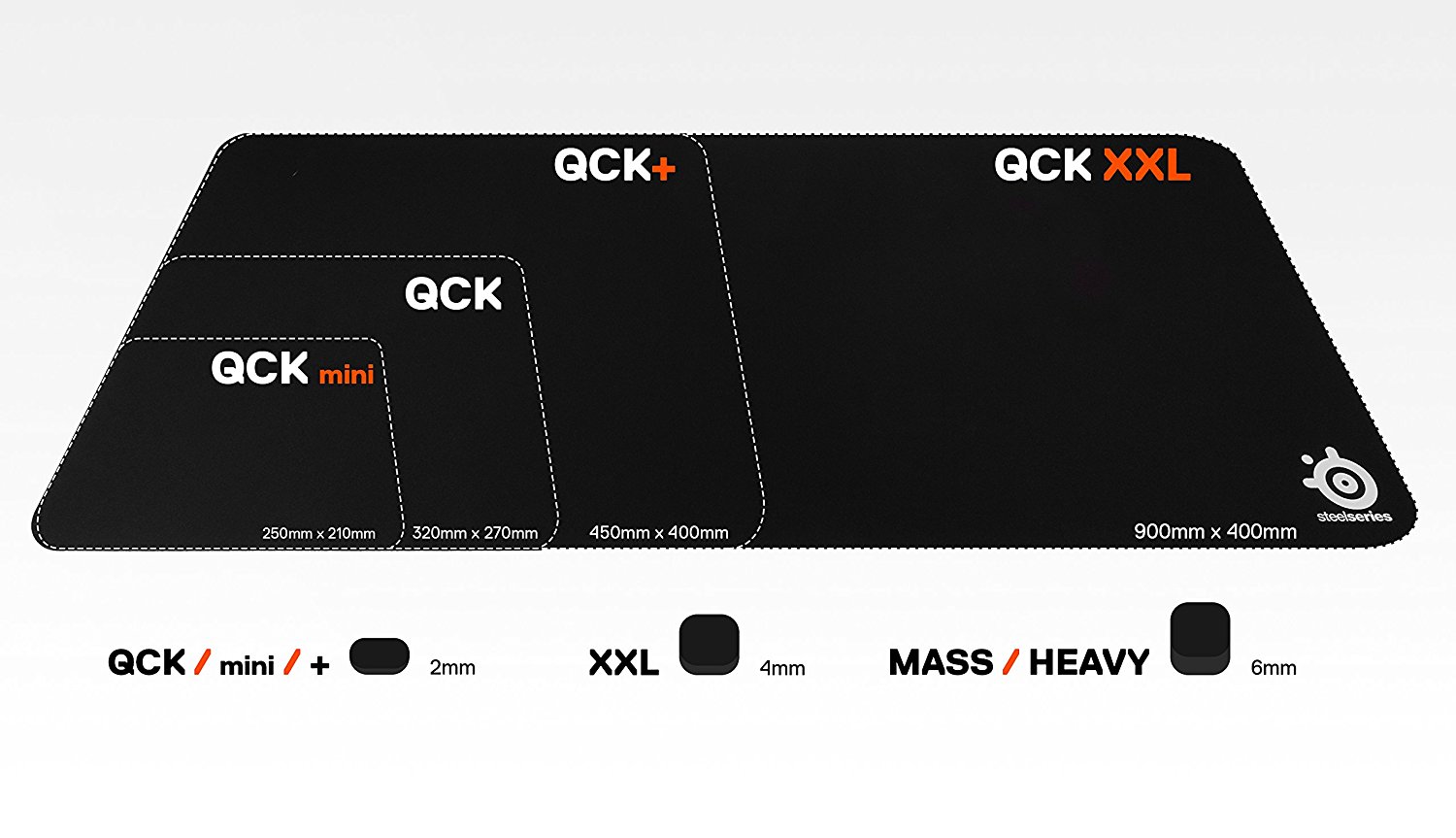 Steelseries QcK Heavy